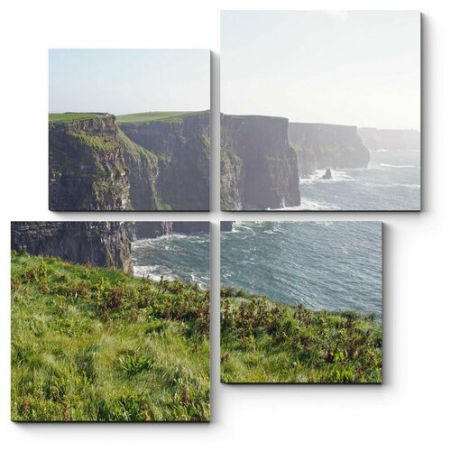 Модульная картина Чарующие скалы на побережье Ирландии 60x60