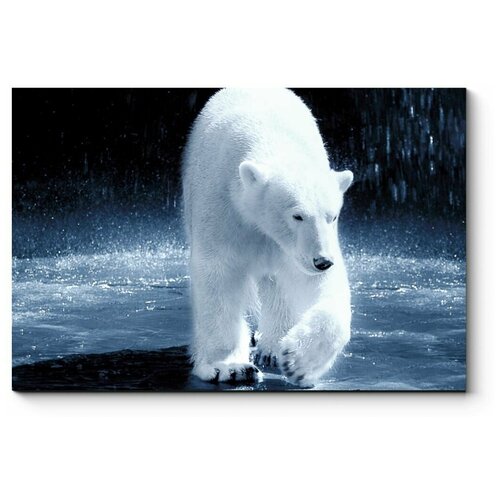 Модульная картина Белый полярный красавец 60x40
