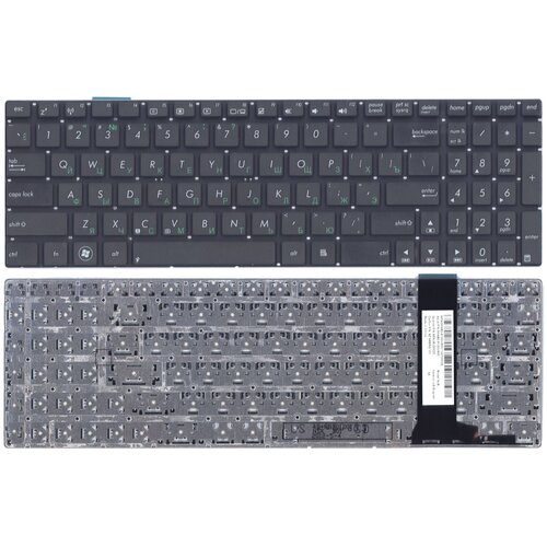 Клавиатура для ноутбука Asus N56, N76, G56, R500, R505 черная