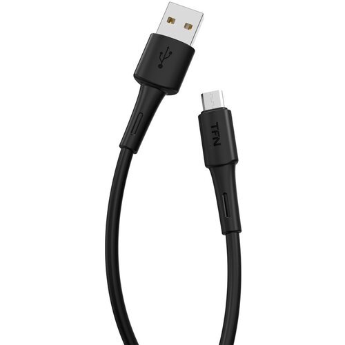 Кабель TFN USB - Micro USB Fast Charge 1m 2A Black (CMICUSB1MBK)