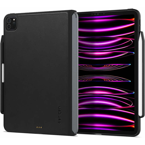 Чехол Spigen Thin Fit Pro для iPad Pro 12.9 (2022/2021) (ACS05468) Black