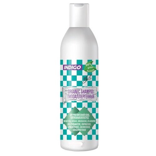 Indigo Style шампунь для волос Organic Hypoallergenic гипоаллергенный, 200 мл