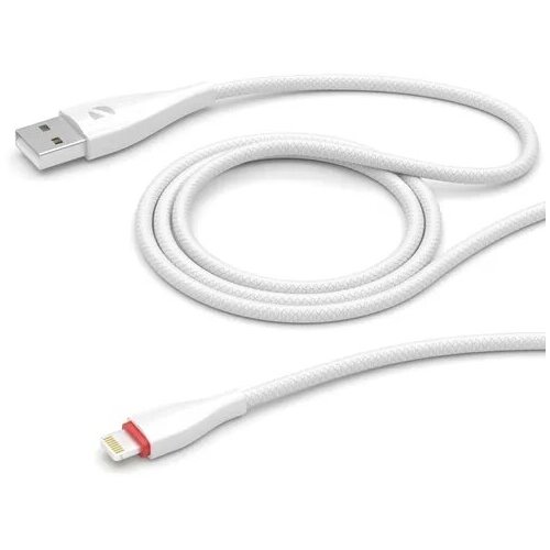 Дата-кабель DEPPA Ceramic USB-C - Lightning 1м белый (72399)