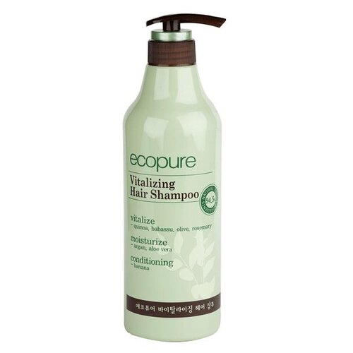 Ecopure шампунь vitalizing hair, 700 мл