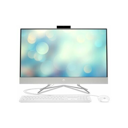 27" Моноблок HP 27-dp1019ua 1920x1080, 1125G4 2 ГГц, RAM 8 ГБ, SSD 256 ГБ, Intel UHD Graphics, DOS, серебристый