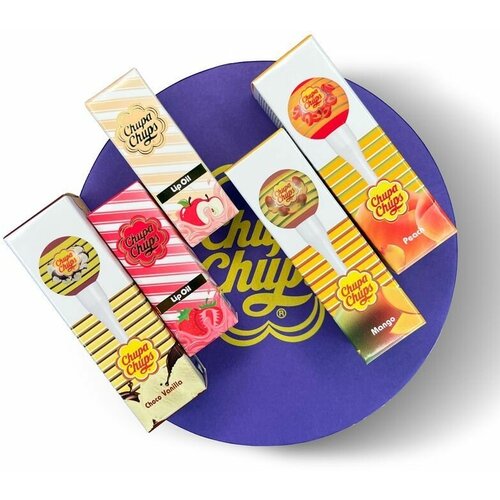 CHUPA CHUPS Подарочный набор тинтов и масла для губ Juicy Jam Box