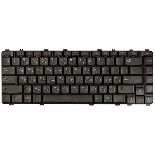 Клавиатура для ноутбука Lenovo IdeaPad Y550-3C черная
