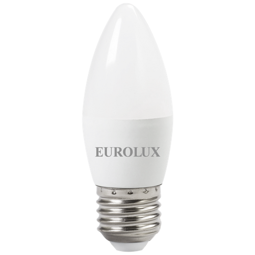 Лампа светодиодная Eurolux 76/2/9, E27, C37, 6 Вт, 2700 К