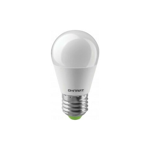 Светодиодная LED лампа онлайт шар G45 E27 10W(750lm)4000K4K 90х46 OLL-G45-10-230 4K-E27 61969 (упаковка 14 штук)