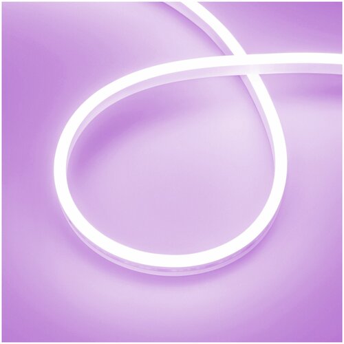 Arlight Лента герметичная AURORA-PS-A120-12x6mm 24V Purple (10 W/m, IP65, 2835, 5m) (Arlight, Силикон) 036678
