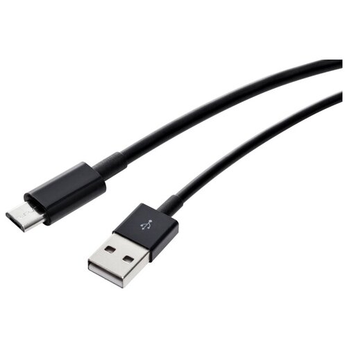 Кабель USB 2.0 - MicroUSB, М/М, 2 м, Red Line, чер, УТ000009511