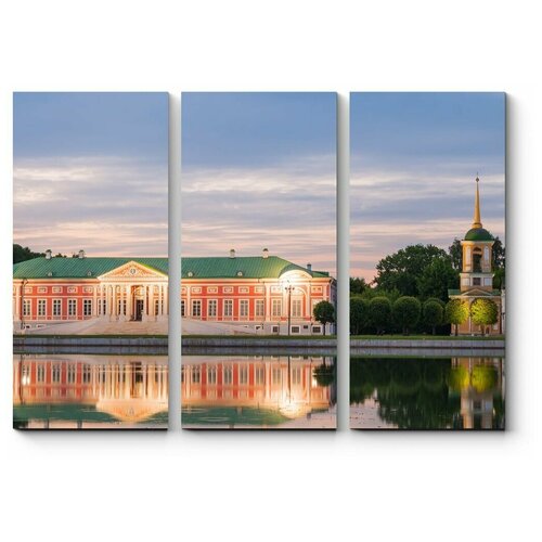 Модульная картина Загородный дворец, Кусково80x57