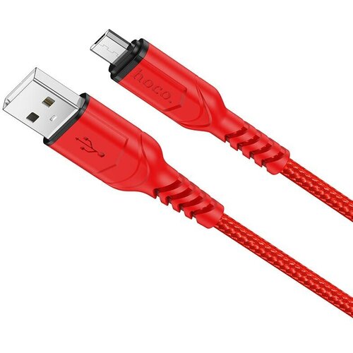 Кабель micro USB HOCO X59 2.4A Fast Charging красный 2 метра
