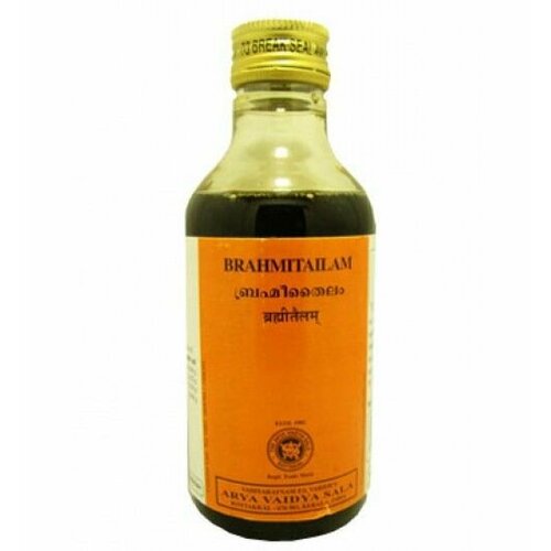 Массажное масло Брахми Тайлам Коттаккал (Brahmi Tailam Kottakkal), 200 мл