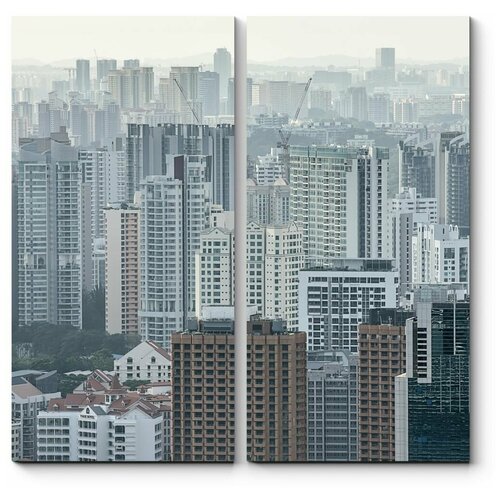 Модульная картина Загадочный Сингапур120x120