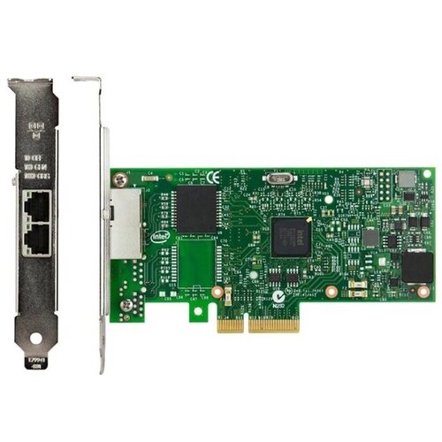 ABC Серверный сетевой адаптер Ethernet 1Гбит/сек. Intel Ethernet Server Adapter I350-T2V2 I350T2V2BLK (PCI-E x4) (oem)
