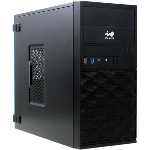 Корпус Mini Tower InWin EFS052 Black 600W RB-S600BQ3-3 U3*2 +A(HD)+ front fan holder+ Screwless mATX (6190352)