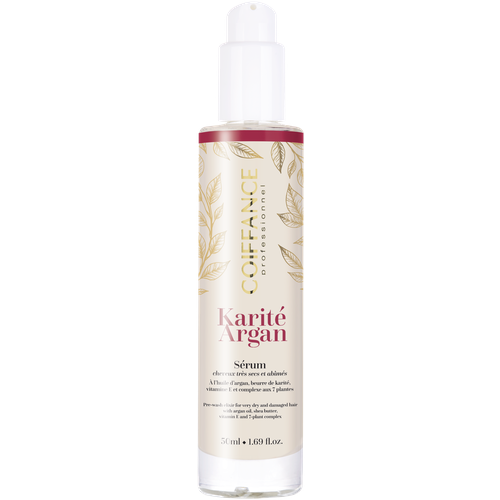 COIFFANCE PROFESSIONEL Karite Argan Эликсир для сухих и поврежденных волос, 50 мл.