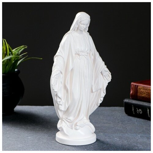 Фигура "Дева Мария" белая 23см