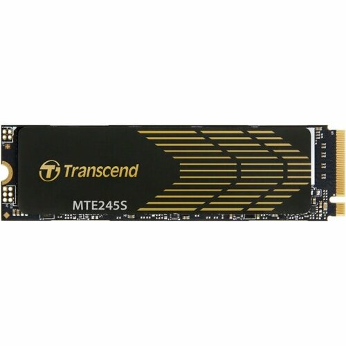 Transcend Твердотельный накопитель SSD MTE245S, 2000GB, M.2 22x80mm , NVMe 1.4, PCIe 4.0 x4, 3D NAND, R W 5300 4600MB s, IOPs 620 000 480 000, TBW