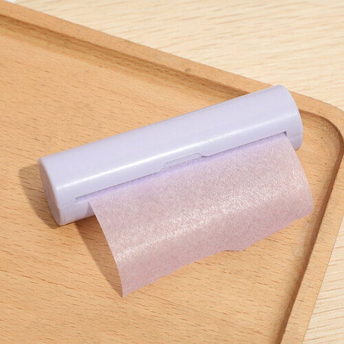 Листовое мыло дорожное в футляре фиолетовое
