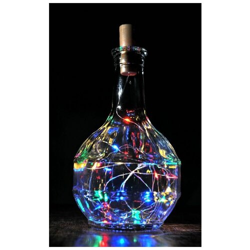 Бутылка светильник "Кувшин" / Ночник светодиодный / Сувенир в подарок