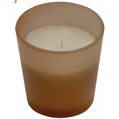 Свеча ароматическая Сандал 8х9 см конус цвет коричневый (2 шт.)