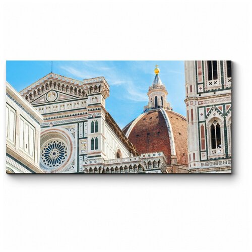 Модульная картина Кафедральный собор, Флоренция 40x20
