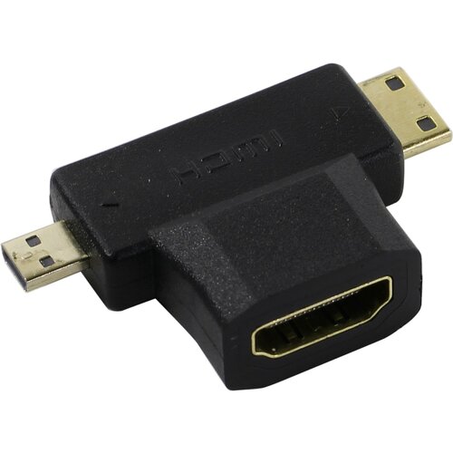 Переходник B&P HDMI F -> miniHDMI M + microHDMI M
