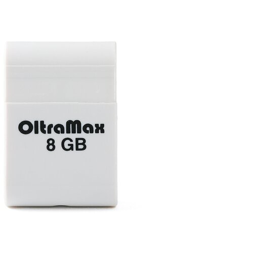 Флешка OltraMax 70 8 ГБ, 1 шт., white