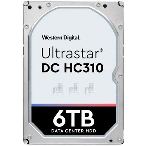 Жесткий диск HDD HGST HUS726T4TALE6L4 Ultrastar HC300 /SATA III/4 TB 7200об/мин/Скорость чтения 600МБайт/с Скорость записи
