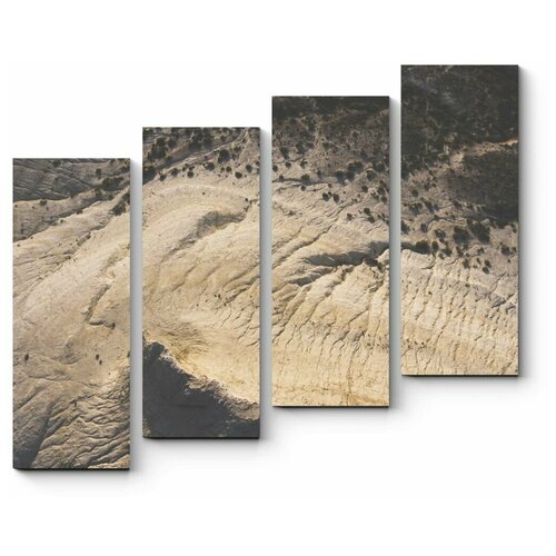Модульная картина Песчаный пейзаж 170x147