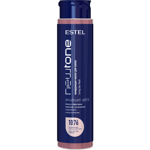 Estel Professional Тонирующая маска для волос NEWTONE ESTEL 10/76 Светлый блондин коричнево-фиолетовый, 400 мл