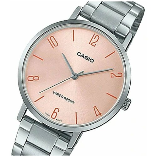 Наручные часы CASIO Collection LTP-VT01D-4B2, розовый, серебряный