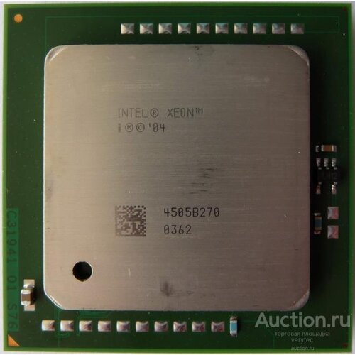 Процессор Intel Xeon 3000MHz Nocona S604,  1 x 3000 МГц, IBM