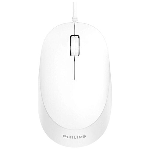 Мышь компьютерная Philips (SPK7207W/01) Проводная/3 кн/USB 2.0/1200dpi/Бел