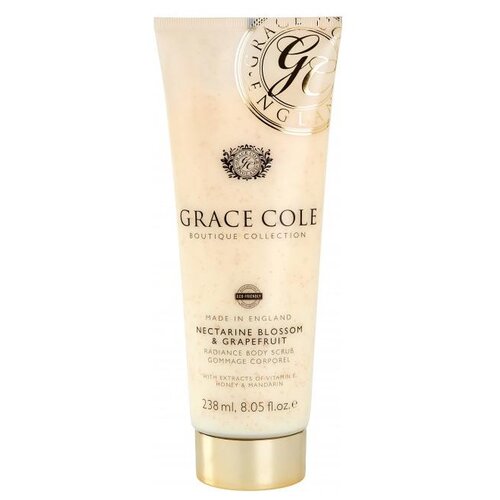 Grace Cole Скраб для тела Nectarine Blossom & Grapefruit, 238 мл, 240 г