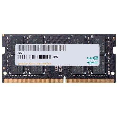 Оперативная память для ноутбука 4Gb (1x4Gb) PC4-21300 2666MHz DDR4 SO-DIMM CL19 Apacer AS04GGB26CQTBGH