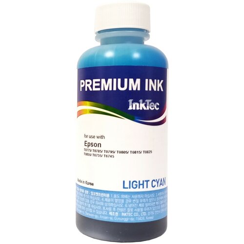 Чернила InkTec (E0010-100MLC) для Epson P50/T50 100 мл (Light cyan)