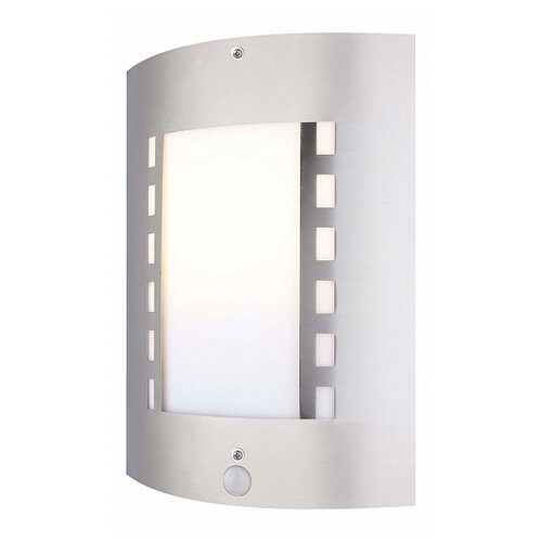 Globo Lighting Светильник уличный Orlando 3156S, E27, 60 Вт, цвет арматуры: никель, цвет плафона белый