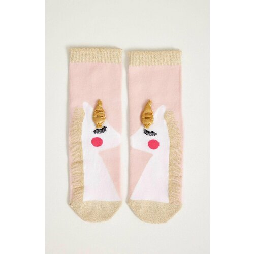 Носки Katia & Bony размер 10-12 лет, розовый