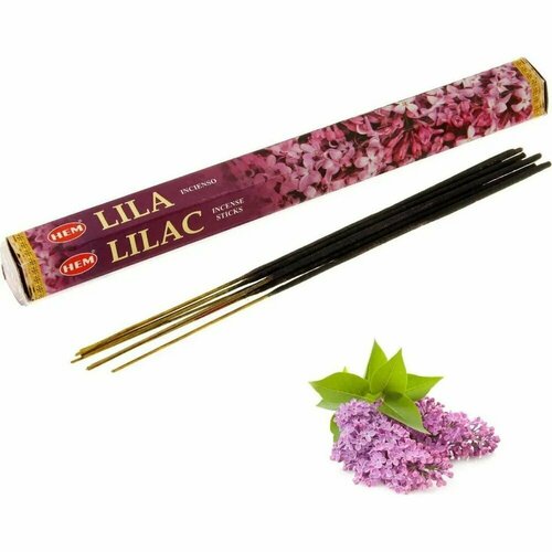 Палочки ароматические благовония HEM ХЕМ Lilac Сирень 20 шт