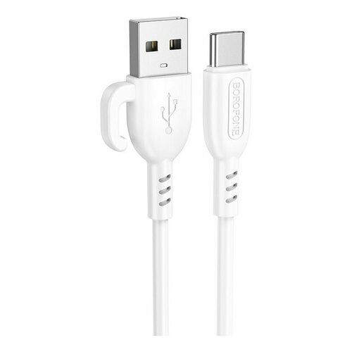 Дата-кабель Borofone BX91 USB-Type-C, 1 м, белый