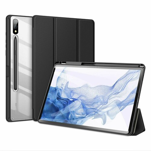 Чехол книжка Dux Ducis для Samsung Galaxy Tab S9 Plus, Toby series черный