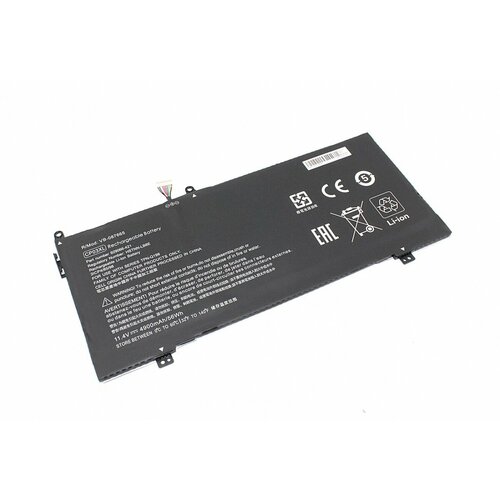 Аккумуляторная батарея для ноутбука HP Spectre x360 13-ae004ng 11.4V (4900mAh)