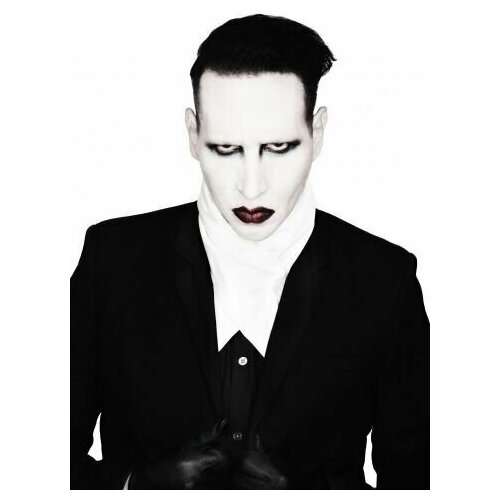 Плакат, постер на бумаге Marilyn Manson/Мэрилин Мэнсон. Размер 60 х 84 см