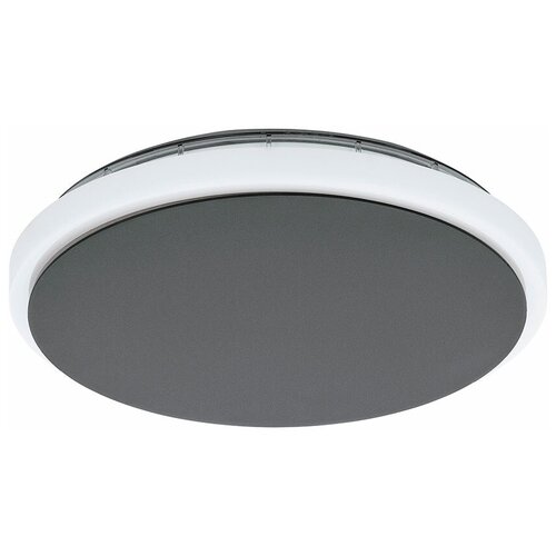 EGLO Накладной светильник Mongodio 98712 светодиодный, 11.5 Вт, цвет арматуры: черный, цвет плафона белый