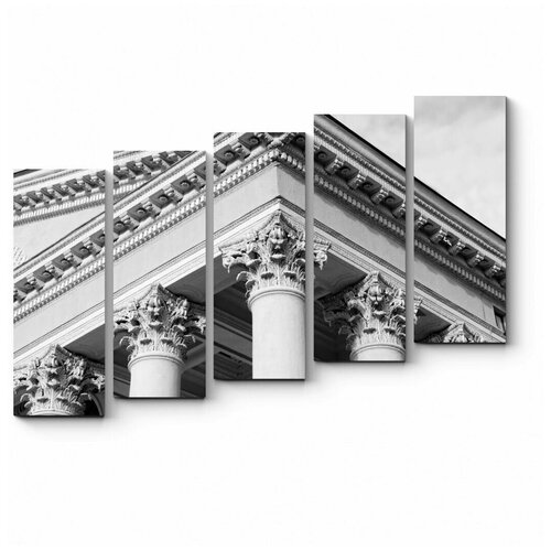 Модульная картина Изысканные колонны здания суда90x63