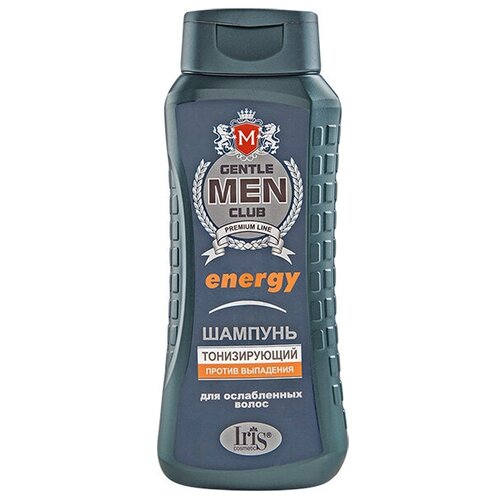 IRIS cosmetic шампунь Gentle Men Club Energy, 400 мл