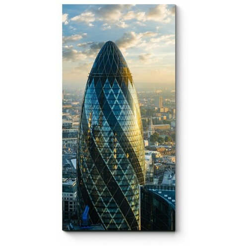 Модульная картина Архитектурный символ Лондона 60x120